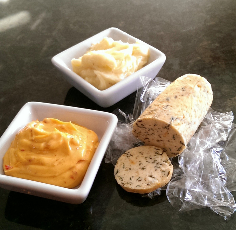 Simple compound butters, adding flavor with less fat - Impressions At Home